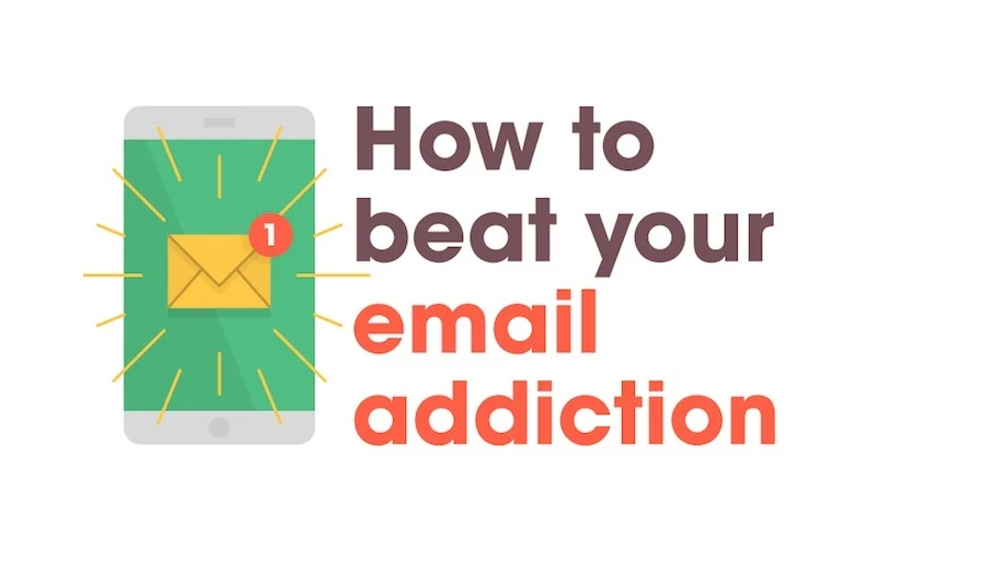5 Ways to Control Your Email Addiction - #Infographic