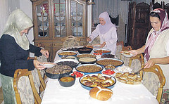 Bajramska dekoracija stola