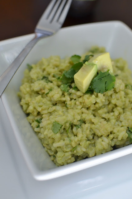 For the Love of Dessert: Avocado Cilantro Lime Rice
