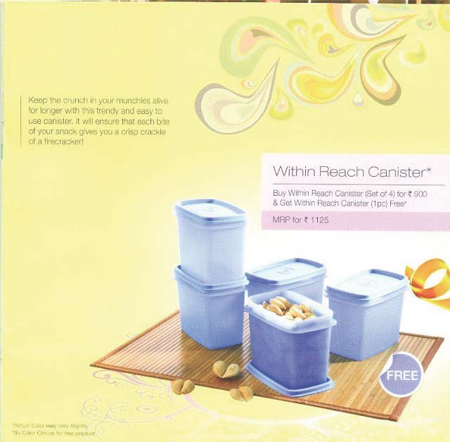 Tupperware in Hyderabad: Tupperware October 2012 Flyer