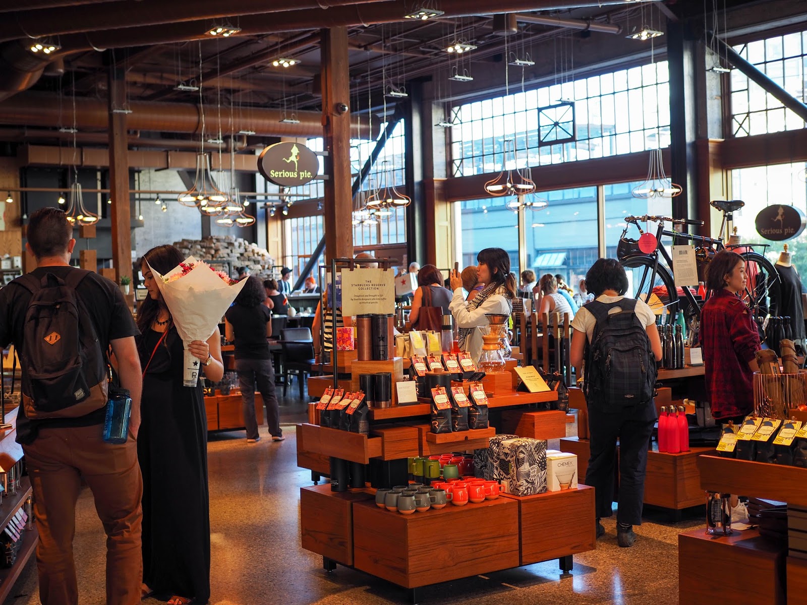 Little Hiccups: Starbucks Reserve Roastery in Seattle