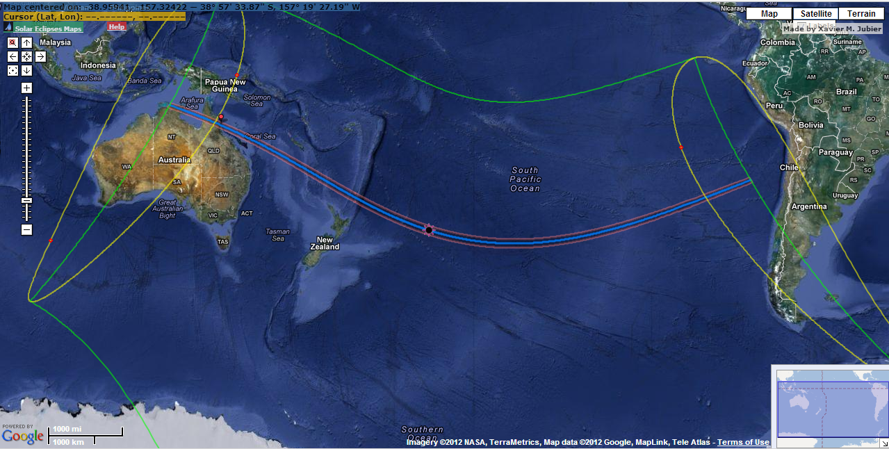 El rincón de la Sagrada: Eclipse total de sol en Argentina el 13 y 14 ...
