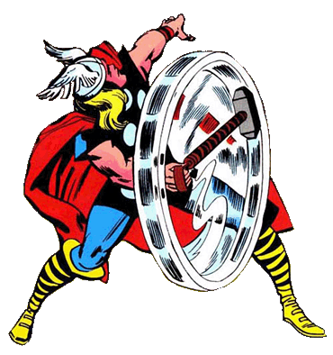 Thor Swinging Hammer Gif