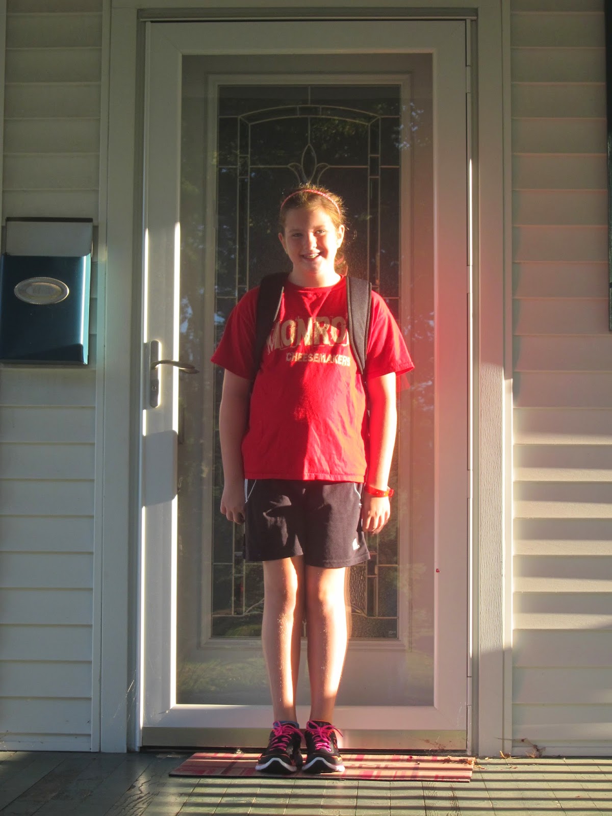 The Hayes Blog: First day 5th grade and 7th grade