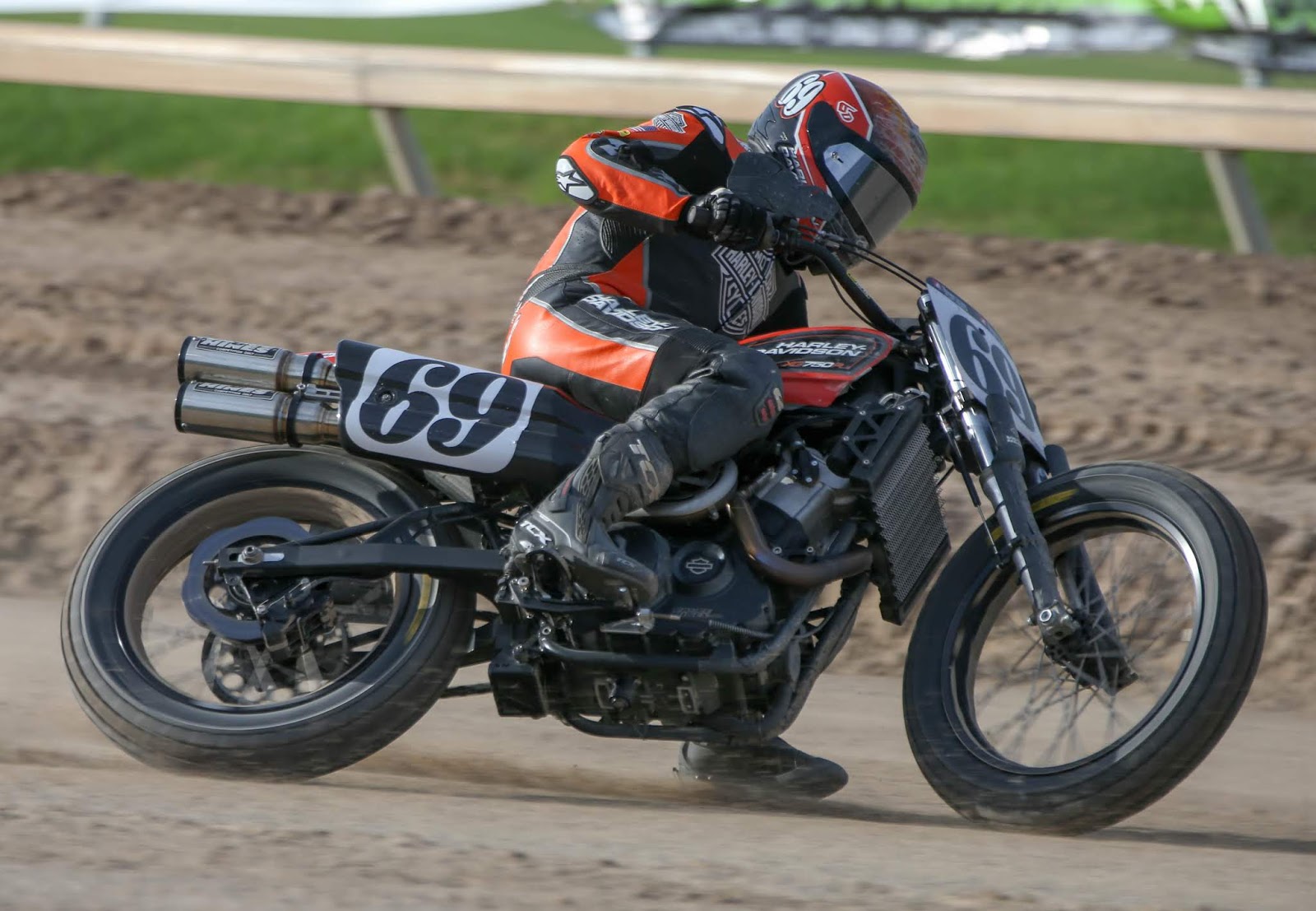 POPPA WHEELIE: Sammy Halbert #69 Team Harley Davidson
