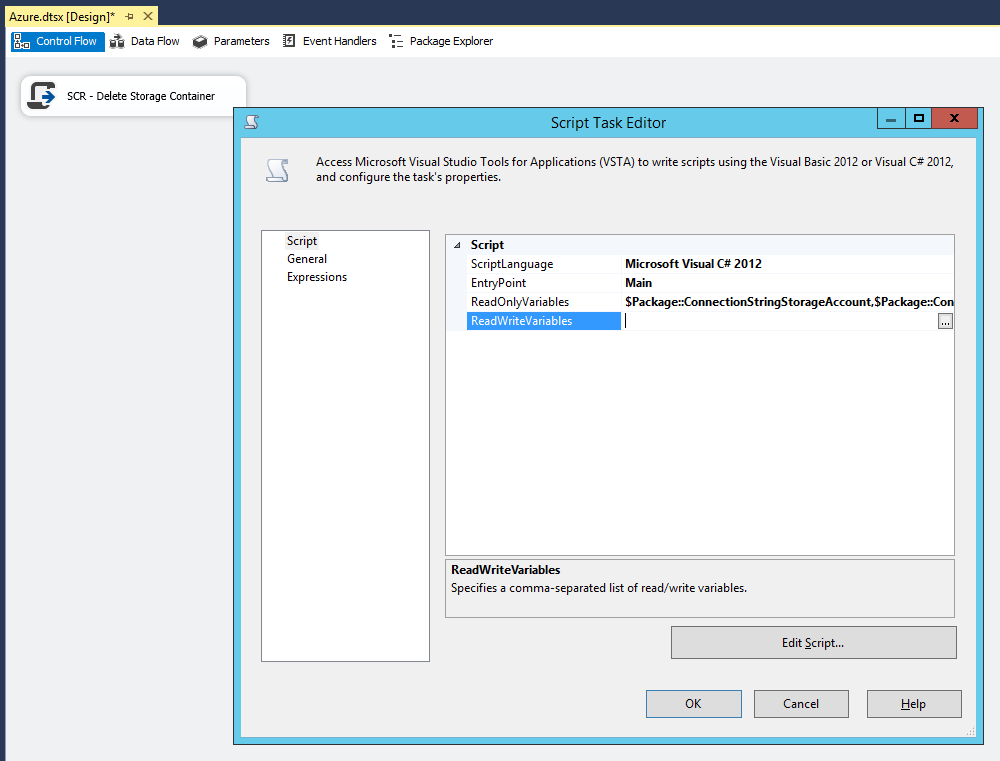 Hook Yourself To Cloud Azure File System Task For Ssis