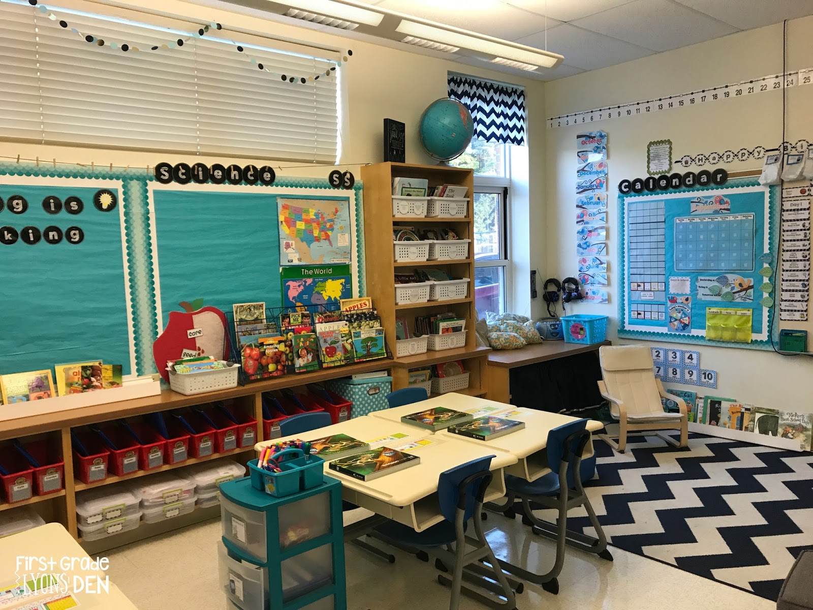 First Grade Lyons' Den: August 2017
