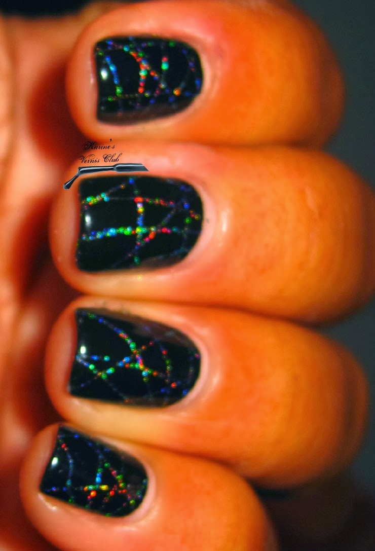 Karine’s Vernis Club: Holographic Laser Nail Art
