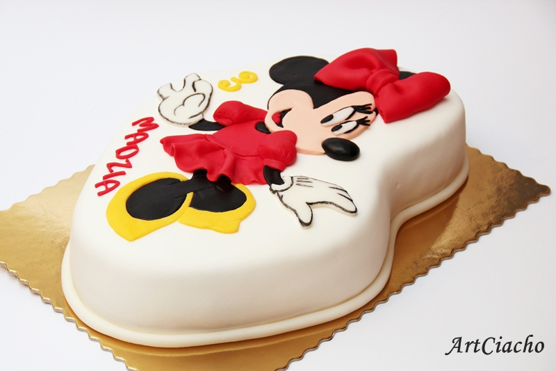 ArtCiacho: Tort Myszka Minnie