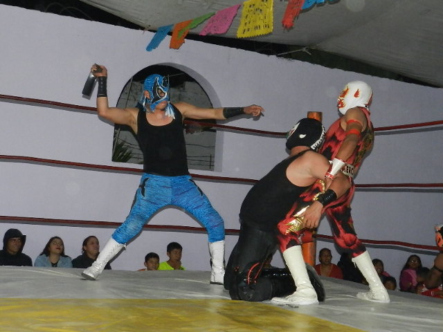 Ricky Marvin *Luchador Internacional* Presente en el 19 Aniversario de ...