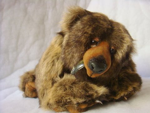 Teddy dreams: Artist realistic Teddy Bear Cuthbert