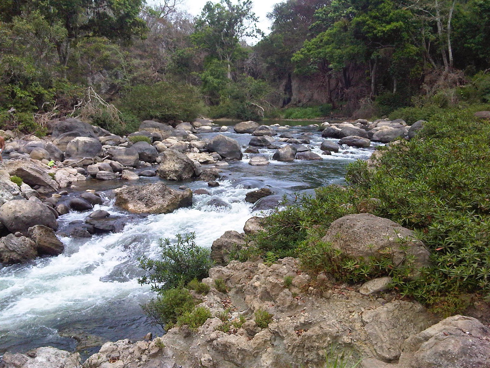 Adventure on river Atoyac in Mexico