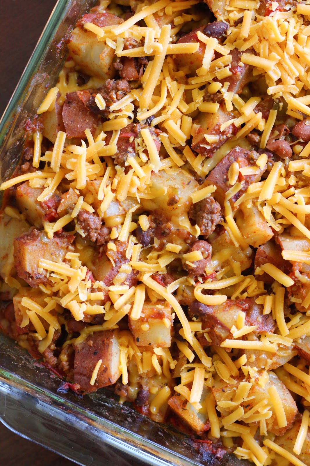 Eat Cake For Dinner: Chili Cheese Baked Potato Casserole