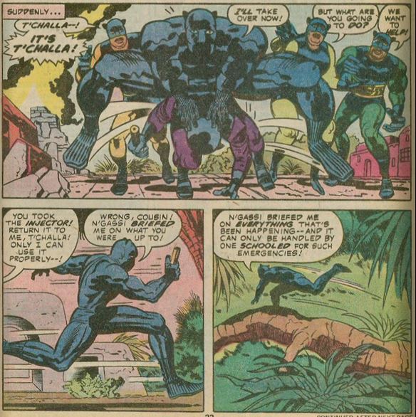 Black Panther Discussion and Appreciation: Black Panther vs Jakarra ...