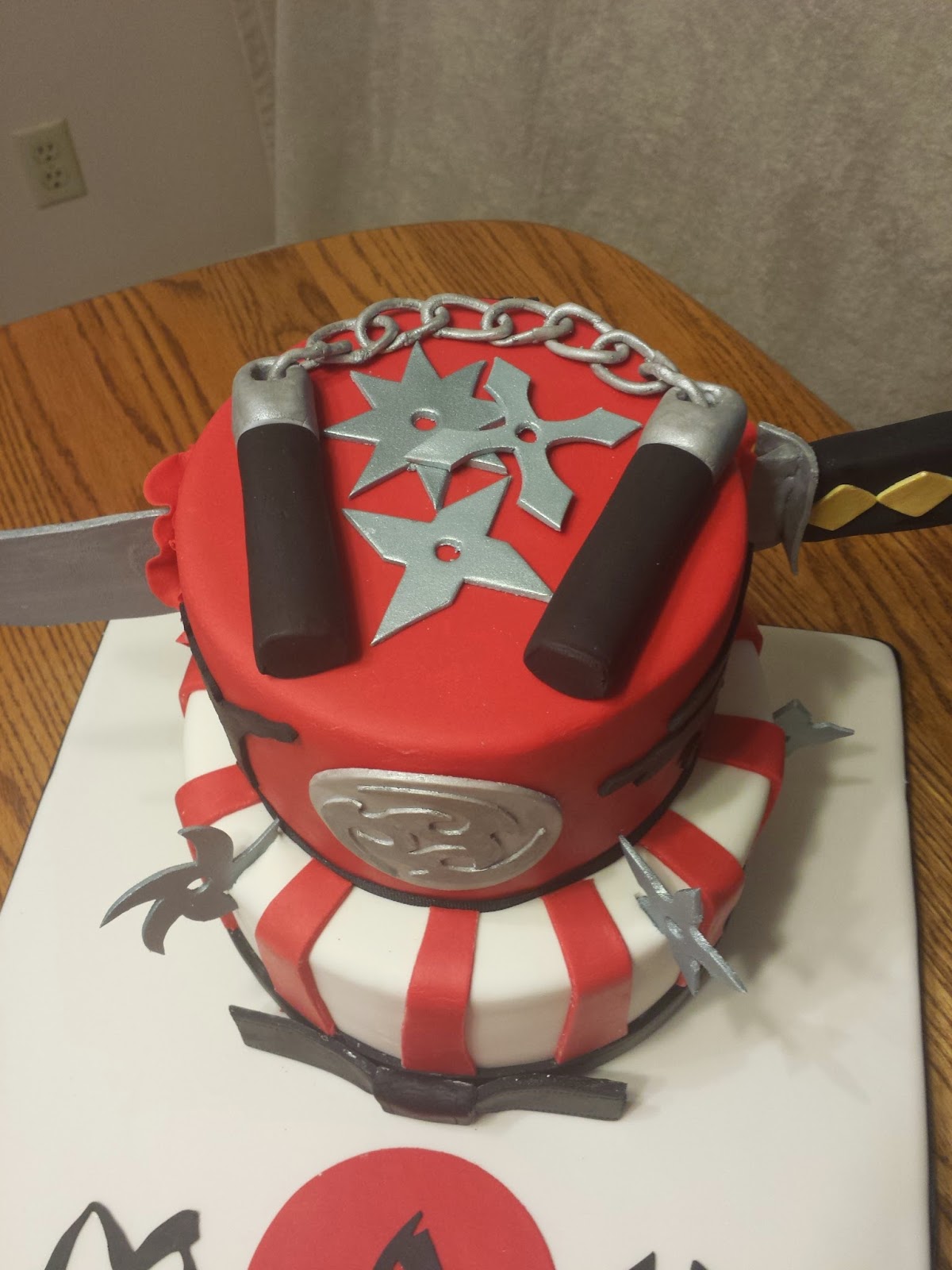 J's Cakes: Ninja Birthday Cake