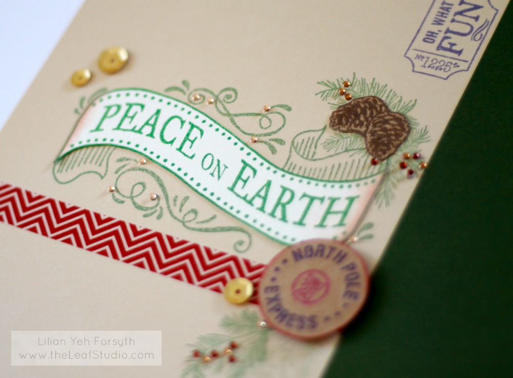 Heart 2 Heart November Guest Designer: Peace on Earth Scrapbook Page ...