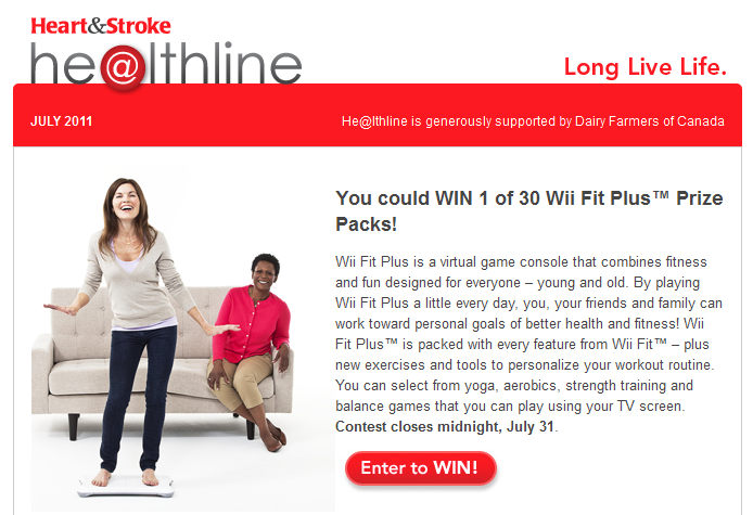 Weighty Matters: Heart and Stroke Foundation pushing video gaming for ...