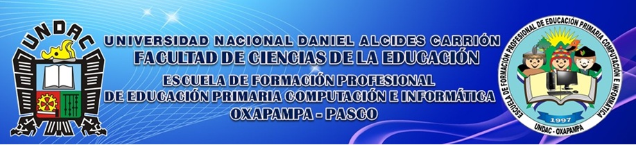 UNDAC EDUCACION: 2015