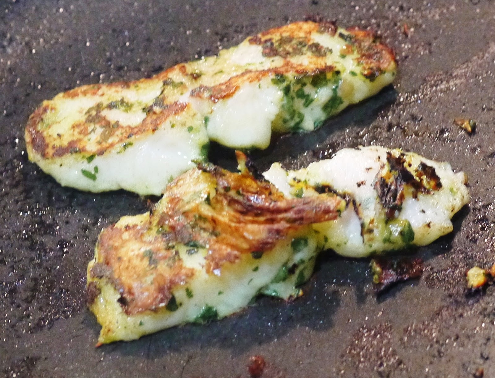 This Muslim Girl Bakes: Chimichurri Fish Tacos