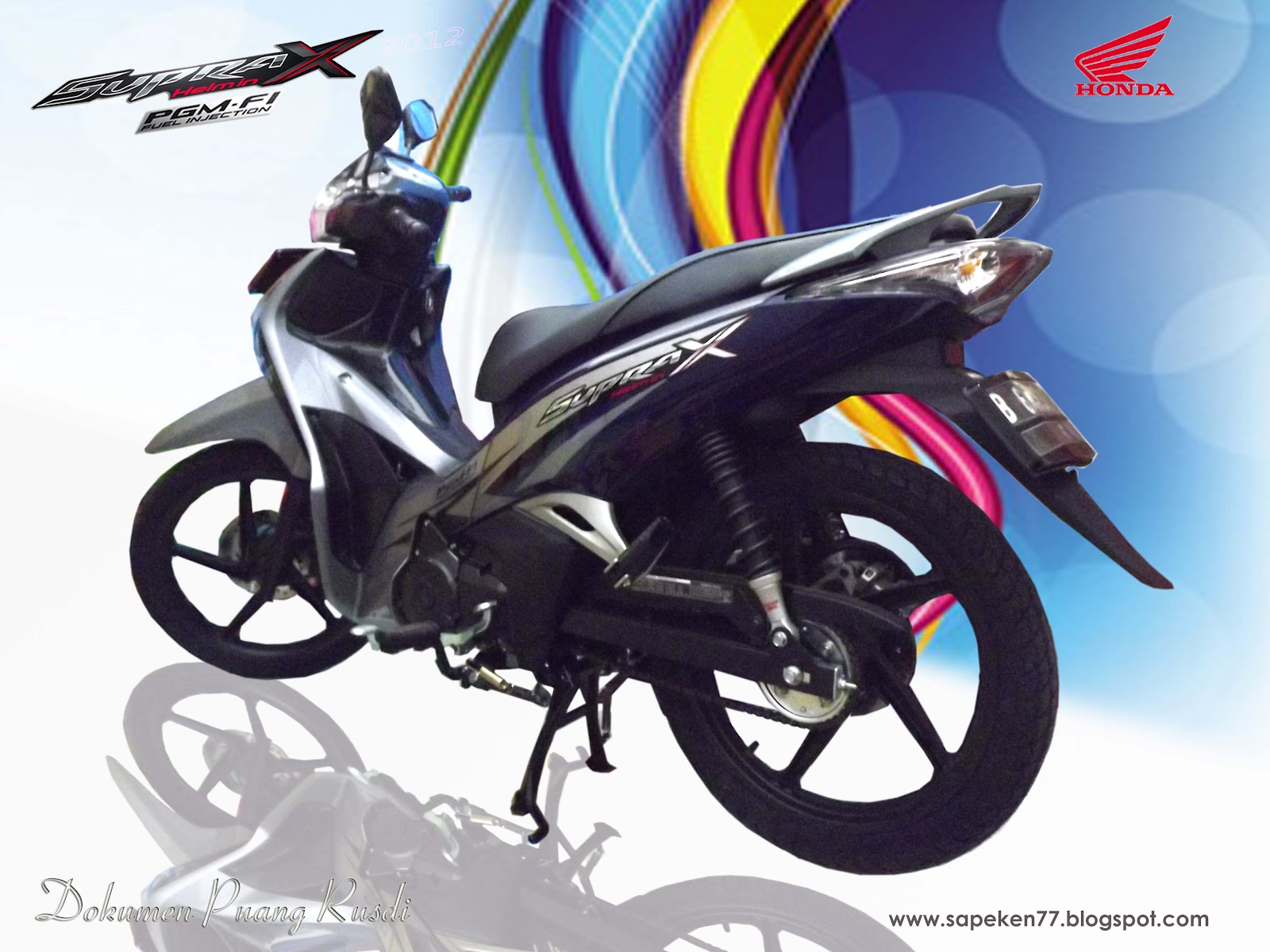 Blog R-77: HONDA SUPRA X 125 helm in PGM-FI, KELEBIHAN DAN MANFAATNYA