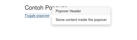 Popover Menggunakan Bootstrap - prasetyawan - RPL
