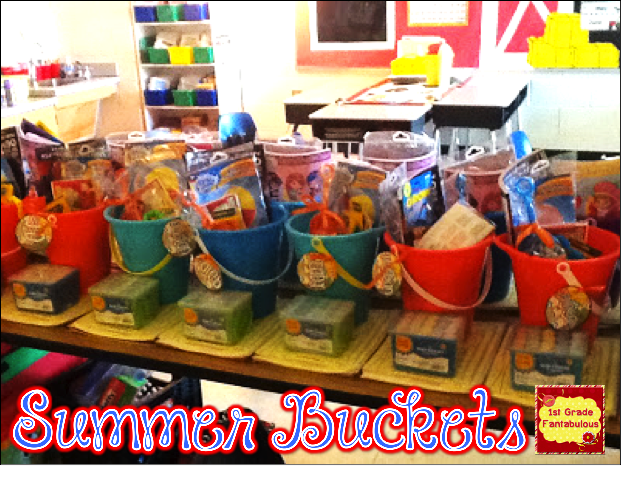 Summer Buckets | Faith Wheeler Education