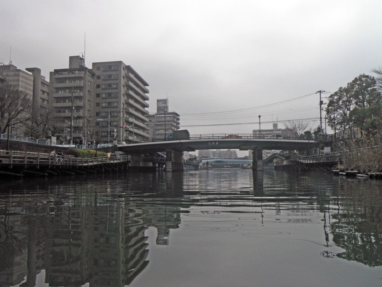 Bridge of the Week: Tokyo, Japan's Bridges: Oshima Bridge (下流方面) across ...