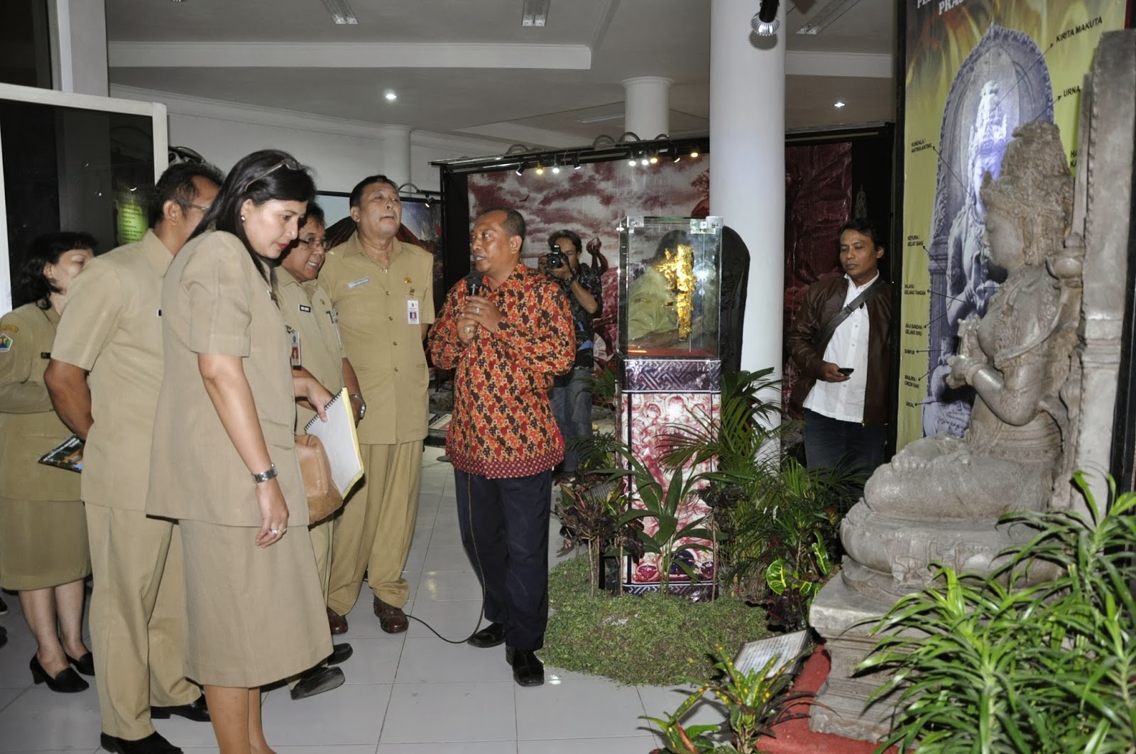 Malang Public Library: Mengenalkan Museum Mpu Tantular melalui Pameran