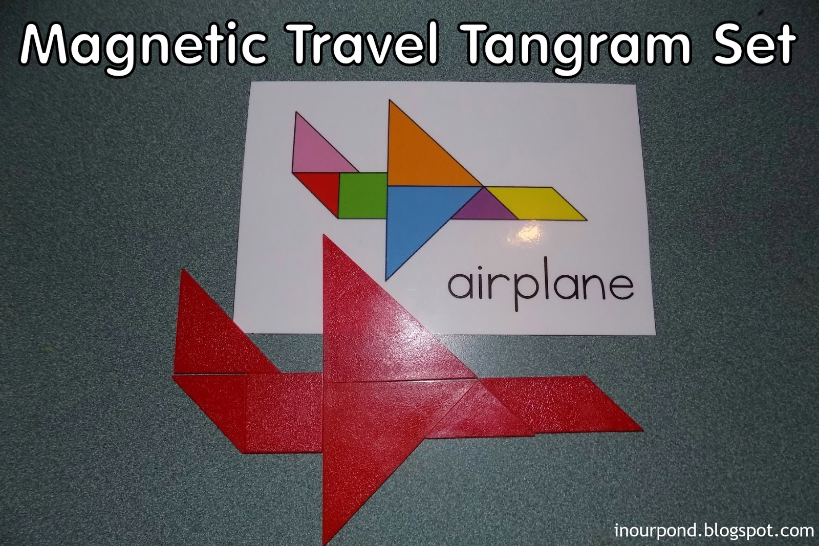 DIY Magnetic Tangram Set