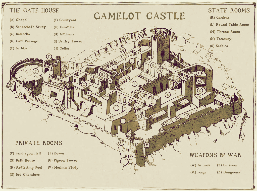 Images: Castle Map