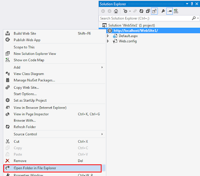 Happy Coding Box: ASP.NET: Move Website Project between Local IIS and IIS Express