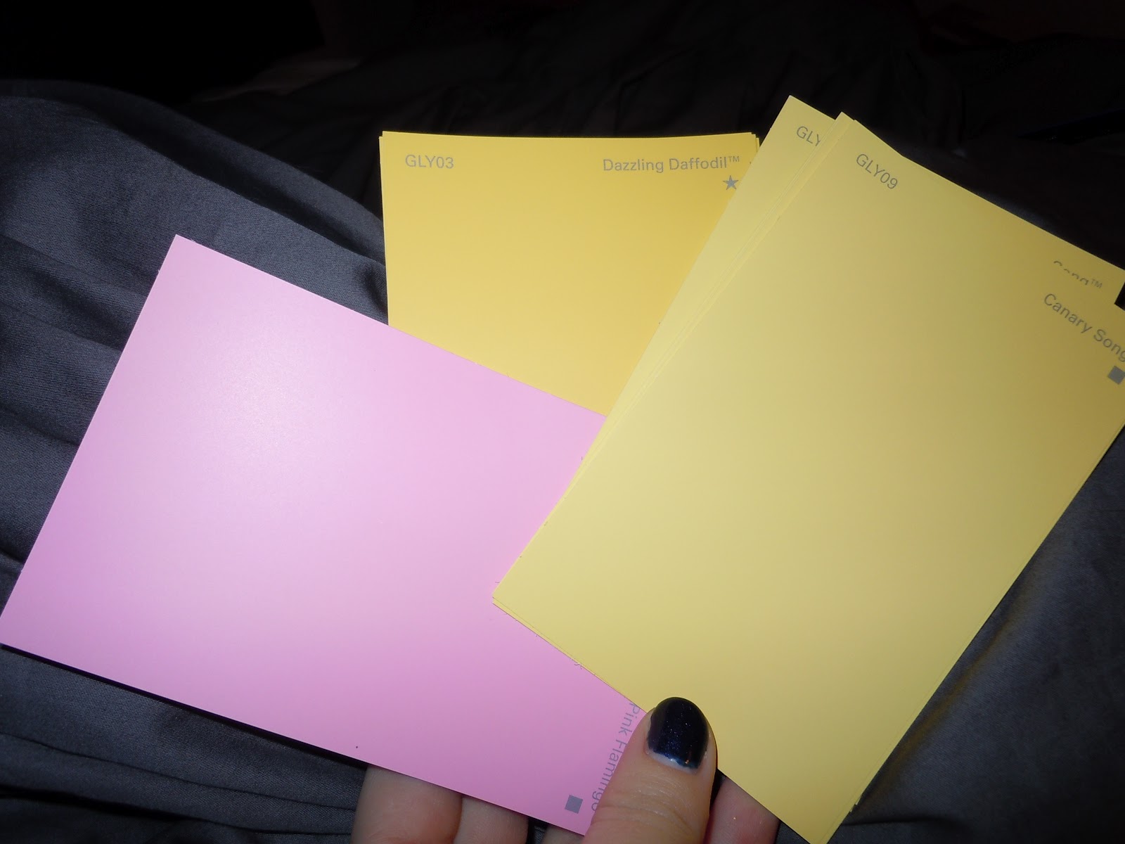 My Uncoordinated Life: Paint Sample Garland