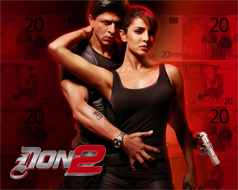 Bollywood Actresses Hot and HD Wallpapers: Don2 Indian Shah Rukh Khan Movie Walpapers