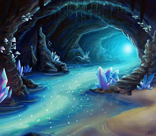 Ewelina's Art: Crystal Cave