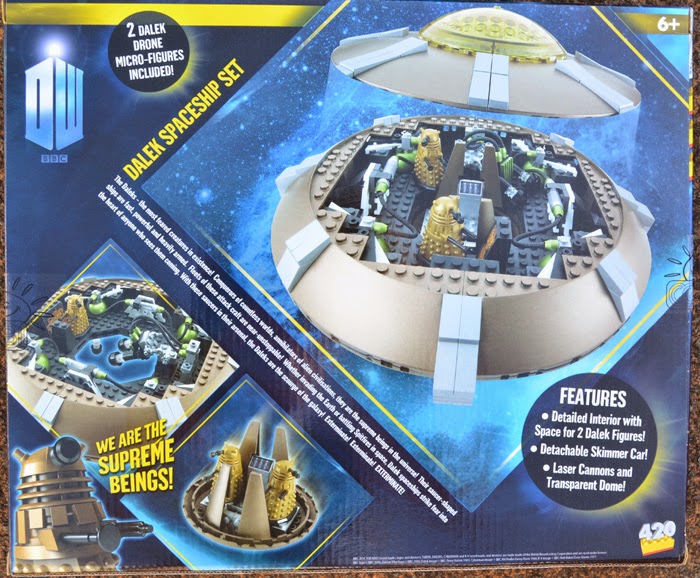 Moonbase Central Dalek Spaceship Set By Character Building