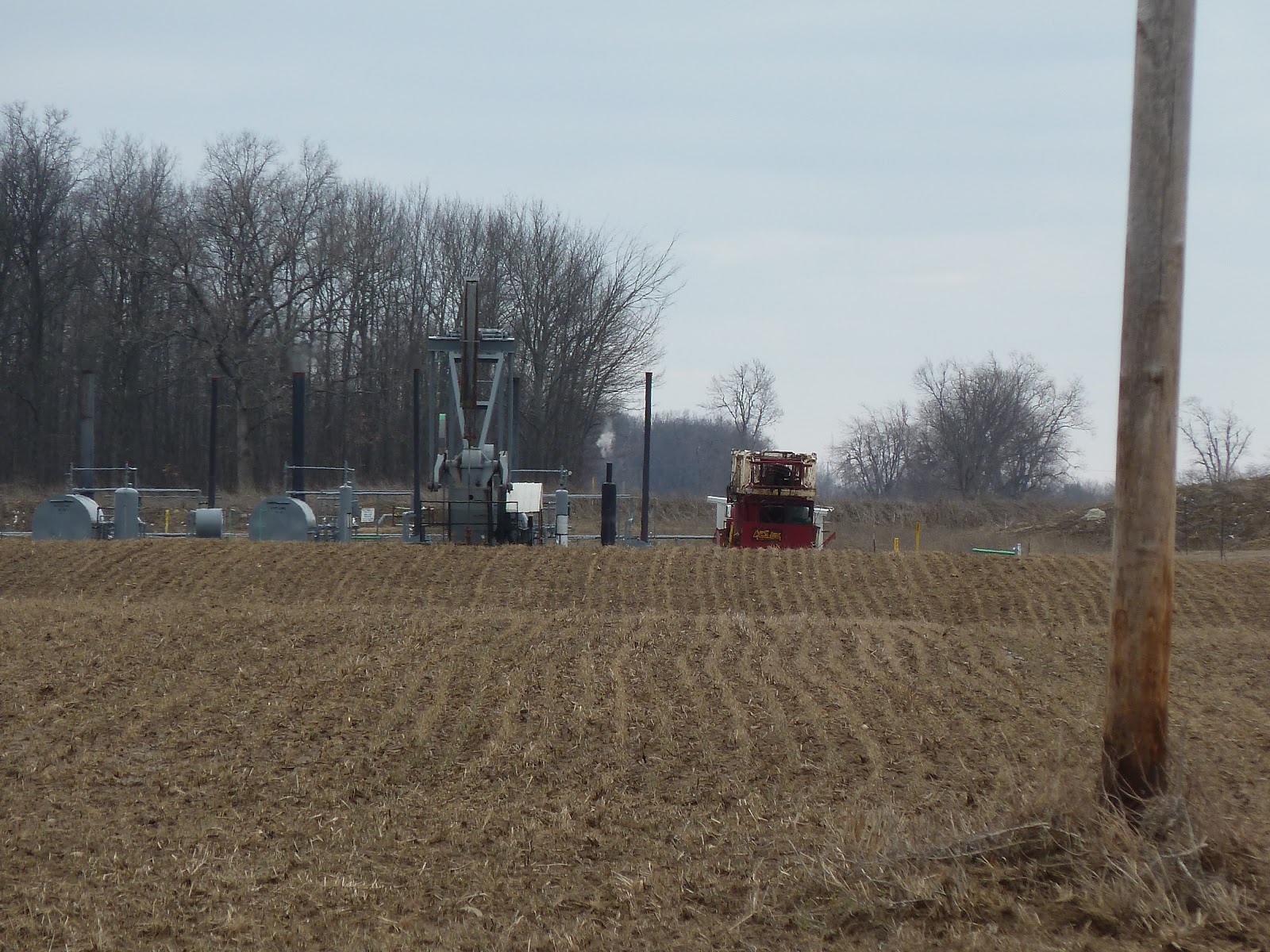 Adrian - Oil and Gas: Pictures of the Adrian Township - Adrian Oil Field