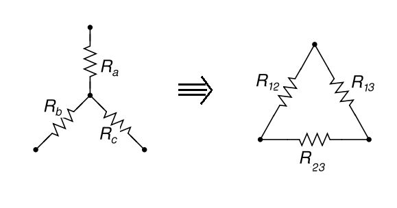 Electrical Circuits & Network Theorems: Star To Delta Transformation Or ...