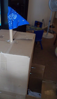 The Retro-Modern Mom: Cardboard Creation