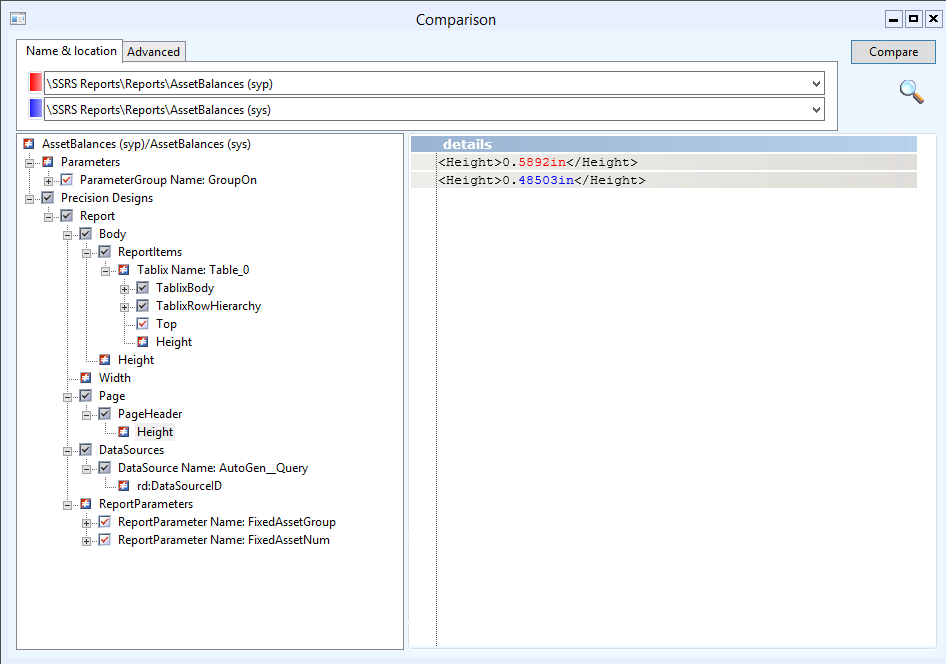 Fishing for Info about Dynamics AX: SSRS Reports now support the compare tool in Dynamics AX ...