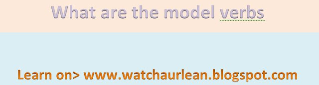 Correct Grammar what are the model verbs learn with easy way ~ Watch ...