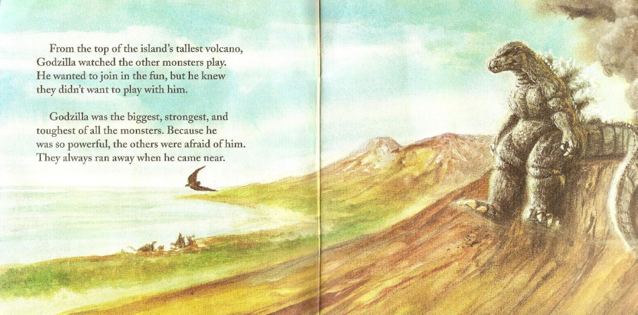 哥斯拉冒險記: Godzilla likes to roar ！The godzilla book for children