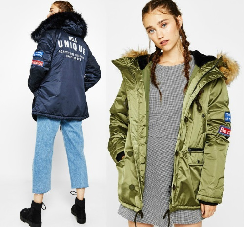 Avance de otoño 2017 moda Bershka para mujer