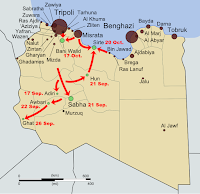 War in Libya: Map of Control in August 2015 - Political Geography Now