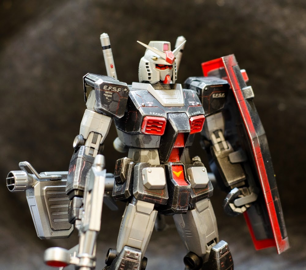 Custom Build: MG 1/100 RX-78-2 Gundam OYW rollout color version