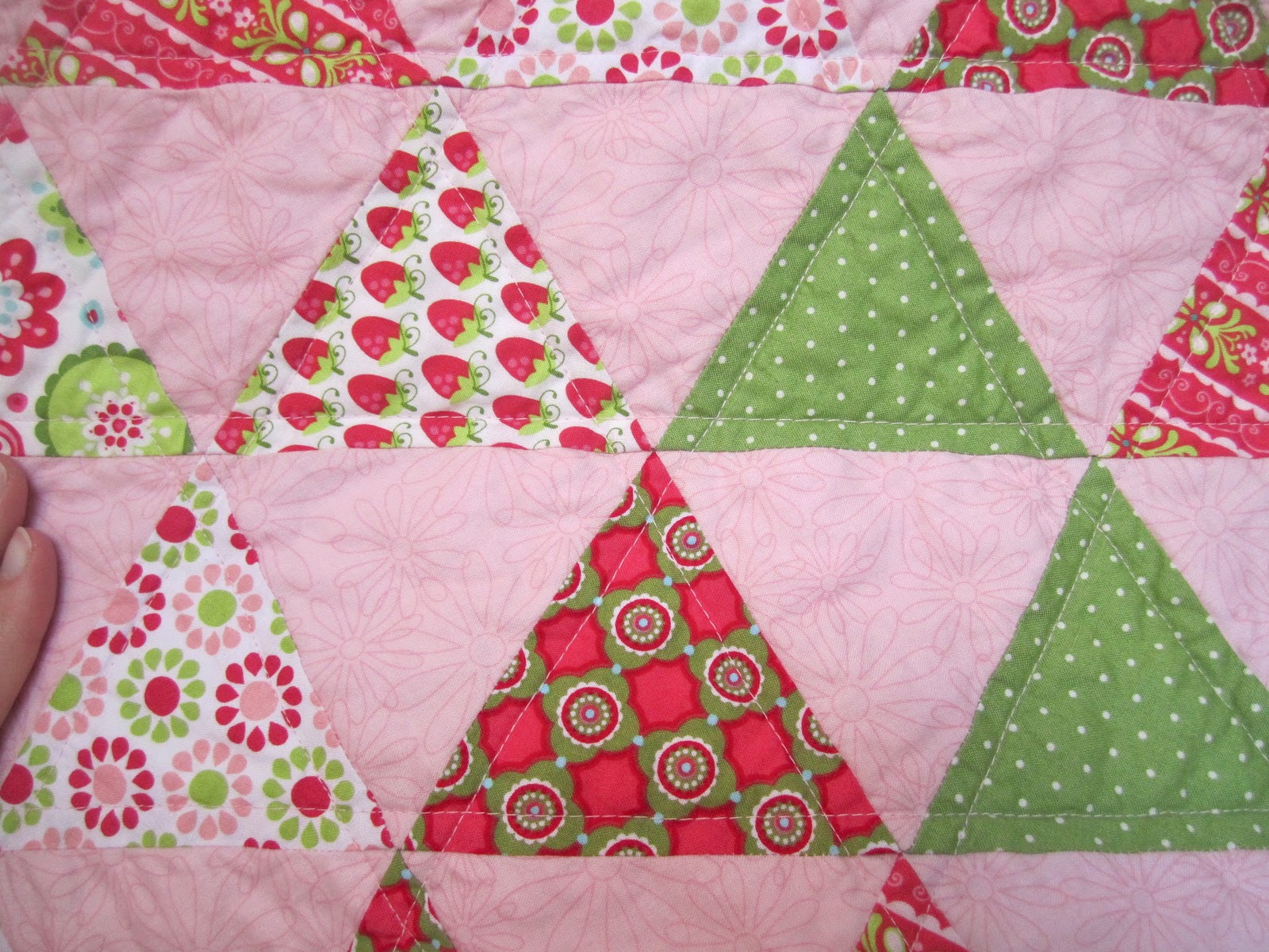 happierthanabirdquilts: Quite Contrary (and Bricks)