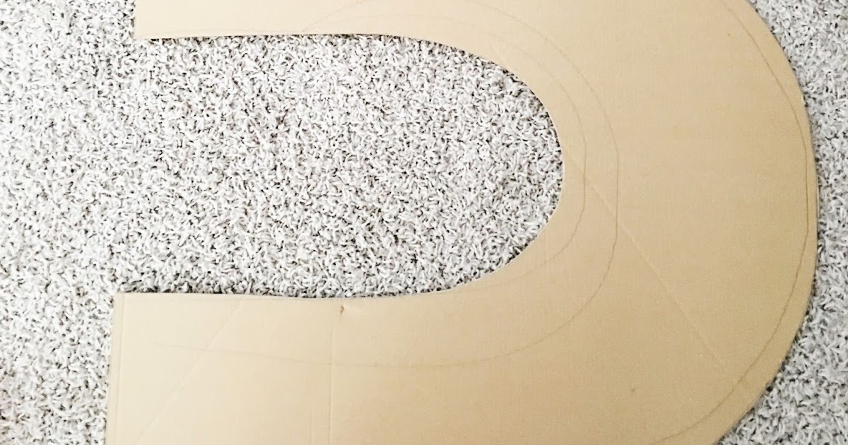 the life of a pretty lucky mama: easy diy giant fringe number