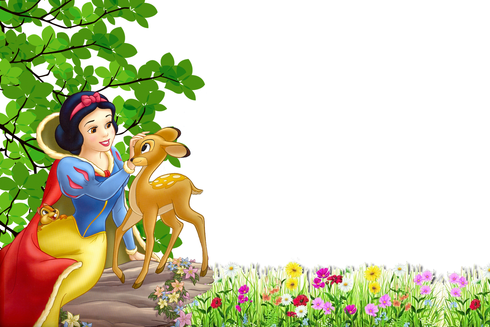 Moldura Branca De Neve Imagui