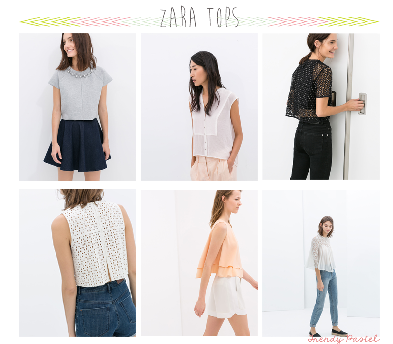 Trendy Pastel: Flechazo! Zara Tops & Liebster Award
