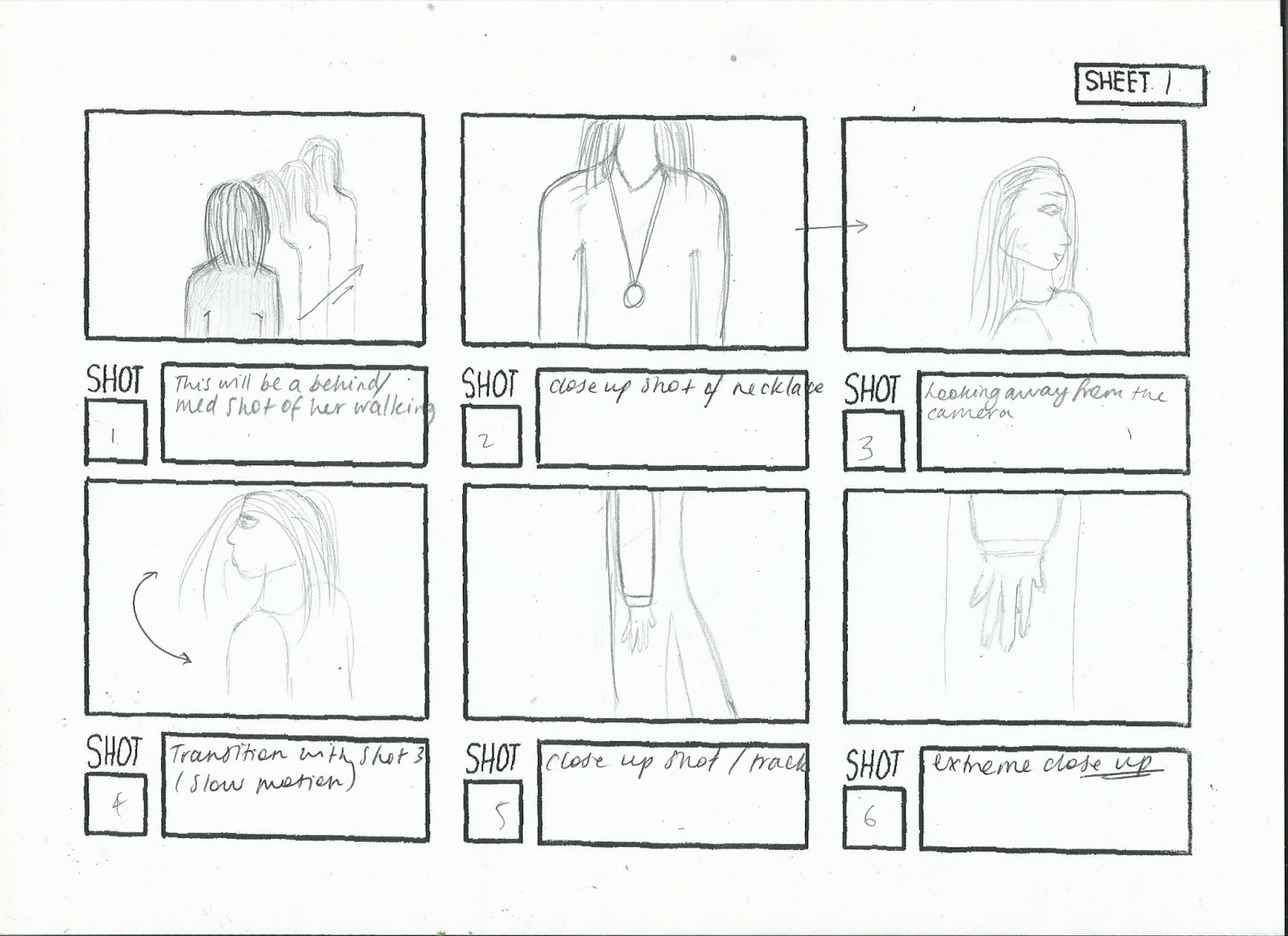 Group 12: Storyboard and Shot List