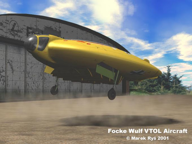 The Secret Weapons and Facts of the III Reich: The Focke Wulf VTOL Project